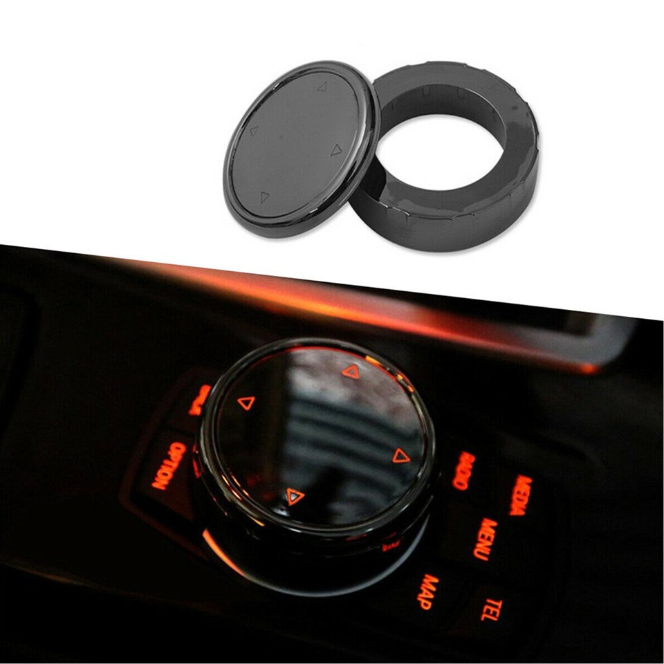 Ceramic Multimedia IDRIVE Button Knob Cover for BMW 5 Series 2010-13 ...