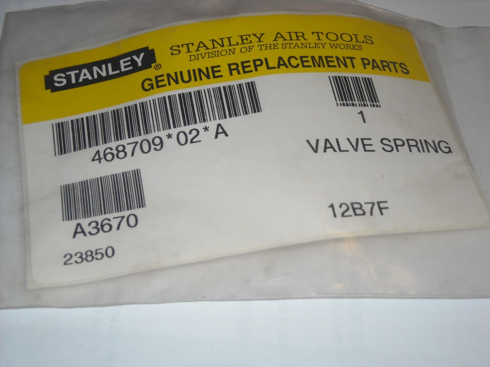 A3670, Stanley, Valve Spring, Stanley Assembly Tools, New Old Stock | eBay