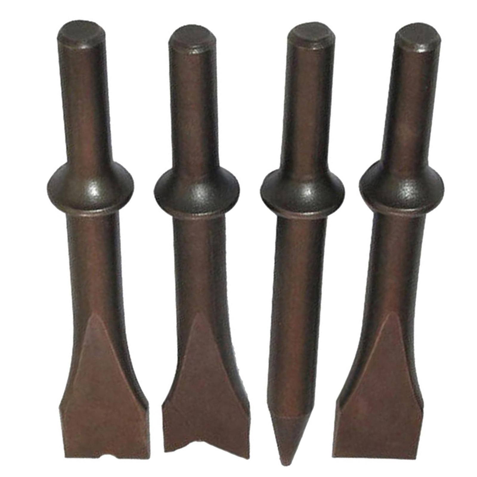 Air Hammer Chisel Set With 4 Chisels Compact Design Tool For Compressor ...