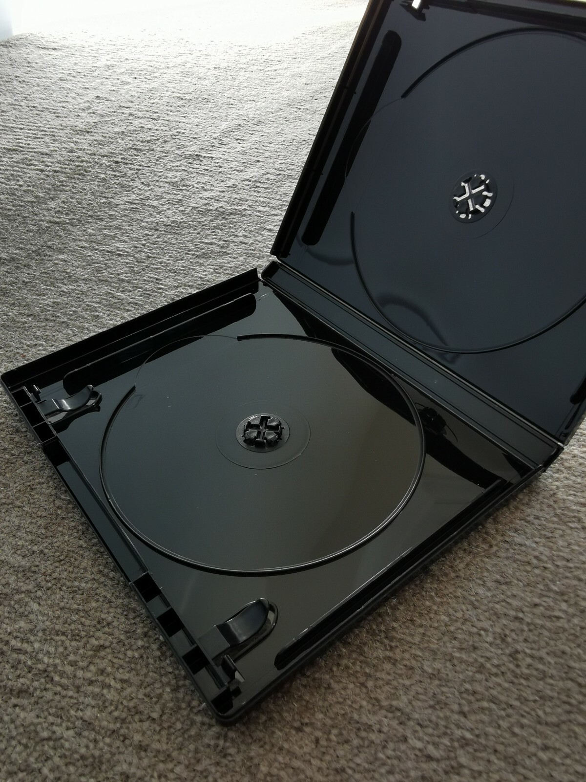 4K ULTRA HD DVD Case - 4K Blu Ray Covers GLOSSY BLACK DVD 4K Case ...