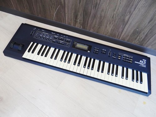 Korg N5 Synthesizer Expanded 61 KEY Performance Synth Black keyboard ...