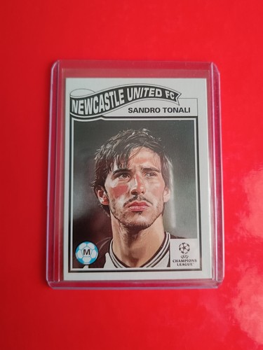 Topps Living Set Ucl Sandro Tonali Newcastle United #594 Mint Carte | eBay