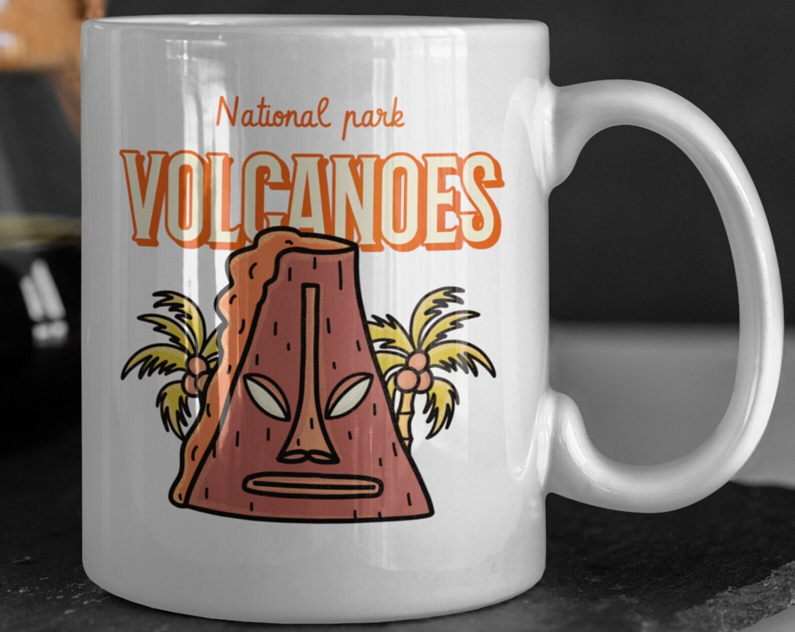 National Park Volcanoes Mug 11oz 330ml Cute Hawaiian Volcano Mugs | eBay