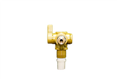 Ayrlett 3381.0 Un-Assembled Ice Box Valve with CVPC Connection, Brass ...