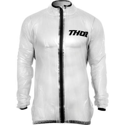 THOR MX Motocross Rain Jacket (Clear) Choose Size | eBay