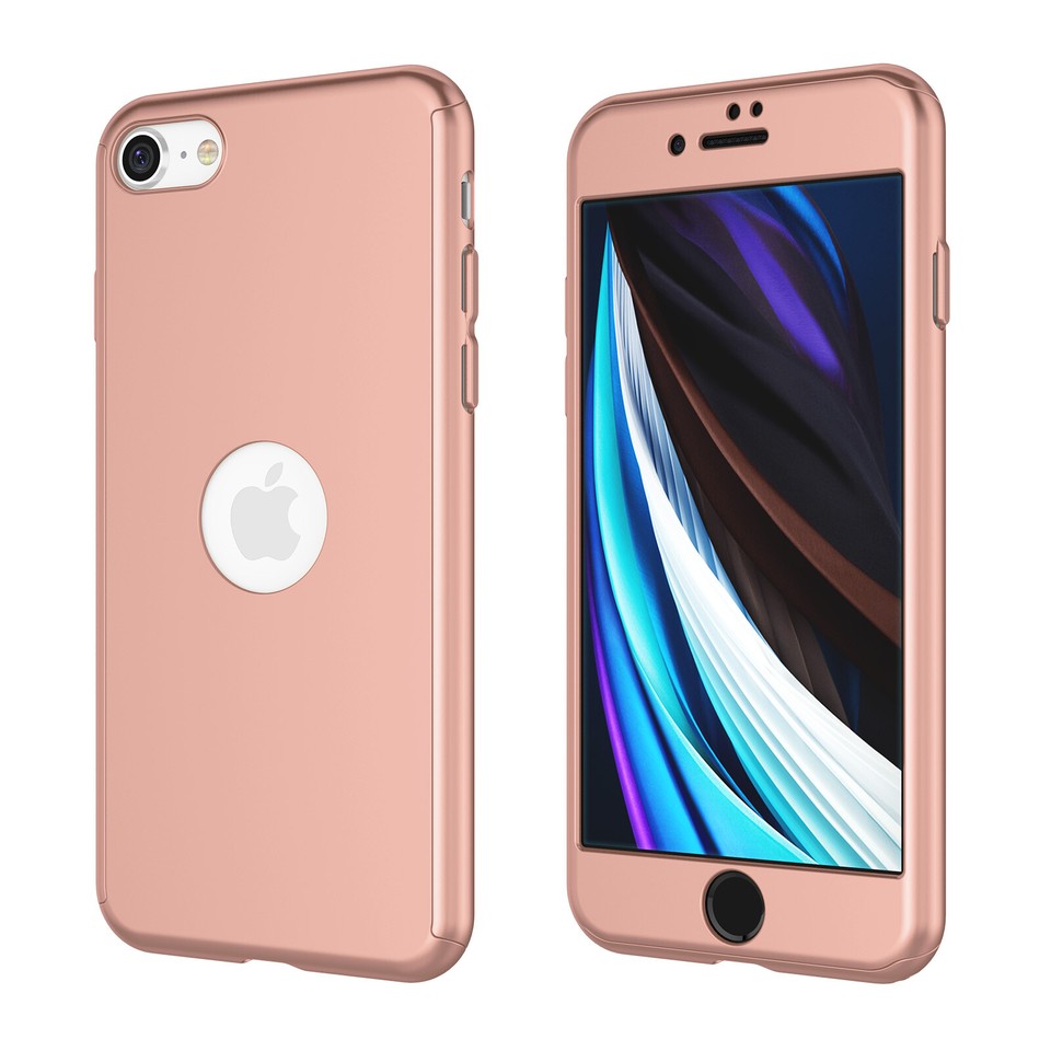 For iPhone SE 2020,11,Pro,Xs Max,Xr,6,6S,7,8 Plus 360??Case w/ Screen ...