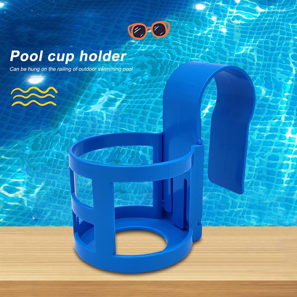 AU 4x Water Cup Hanging Holder Hook for Above Swimming Pool Side Shelf ...