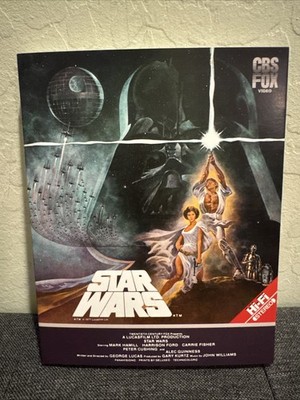 Star Wars A New Hope (4K Blu-ray) - Custom VHS SLIPCOVER ONLY - No ...