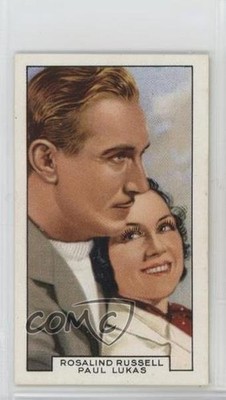 1935 Gallaher Film Partners Tobacco Rosalind Russell Paul Lukas #44 ...