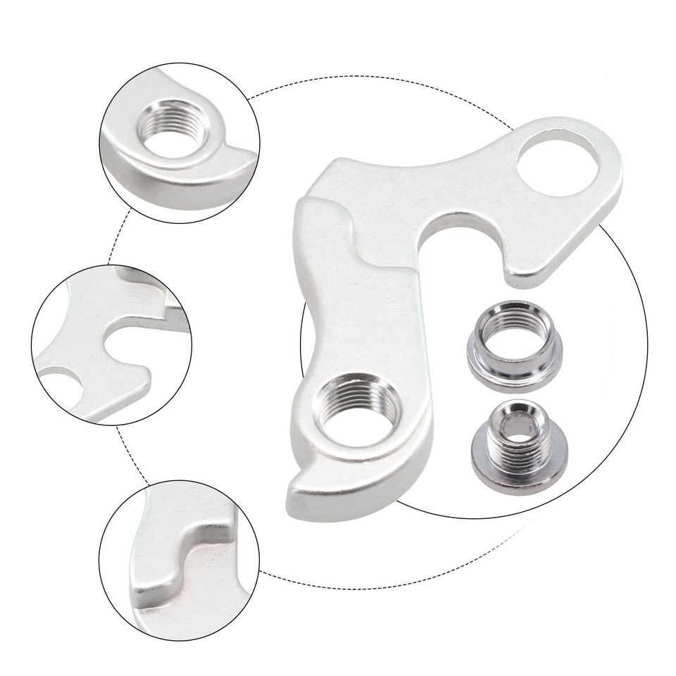 MTB Rear Gear Derailleur Hanger Bike Mech Bracket And Bolt Fitting Set ...