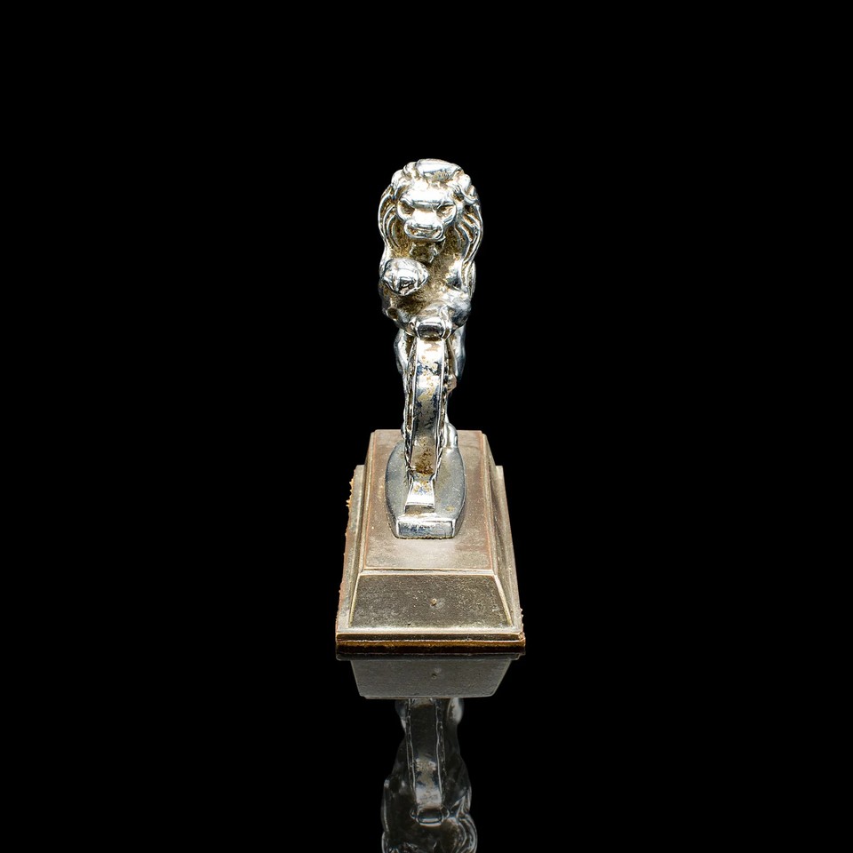 Small Antique Lion Paperweight, English, Animal Figure, Patriotic ...