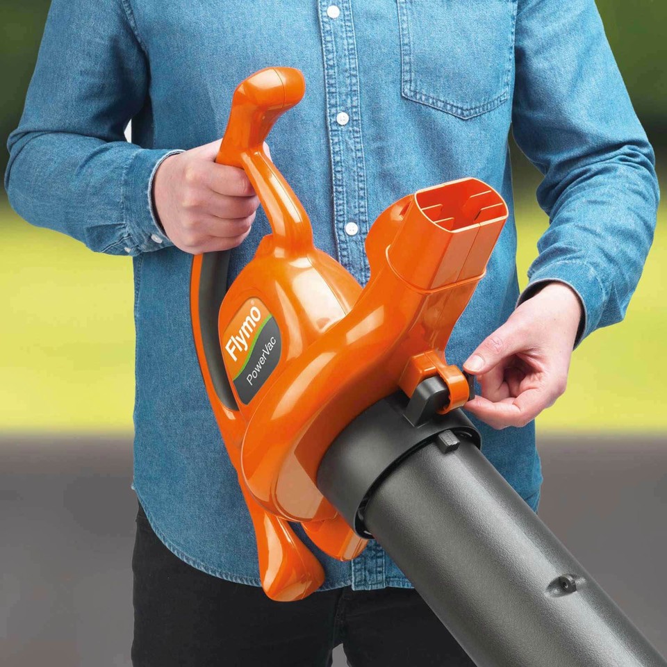 Flymo POWERVAC 3000 Garden Vacuum and Leaf Blower 240v Leaves ...