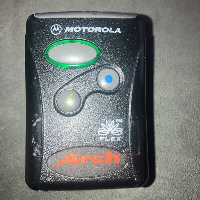 MOTOROLA FLEX ARCH PAGER BEEPER Vintage Tested Working | eBay