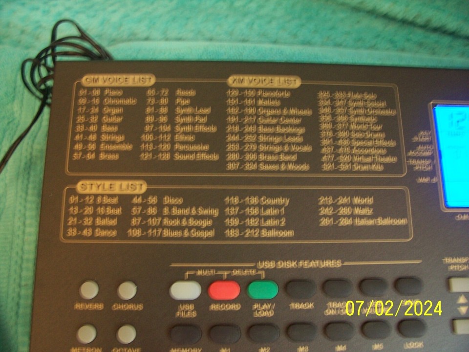ORLA XM 300 Music Station MIDI module arrainger drums for accordion ...