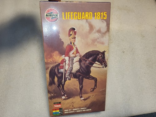 Airfix Lifeguard 1815 Napoleonic Figure Kit 54mm #02556 | eBay