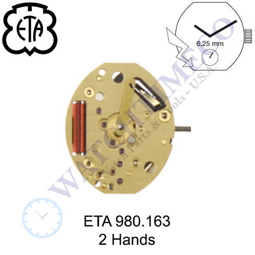 Genuine ETA 980.163 Watch Movement Swiss (Multiple variations) | eBay