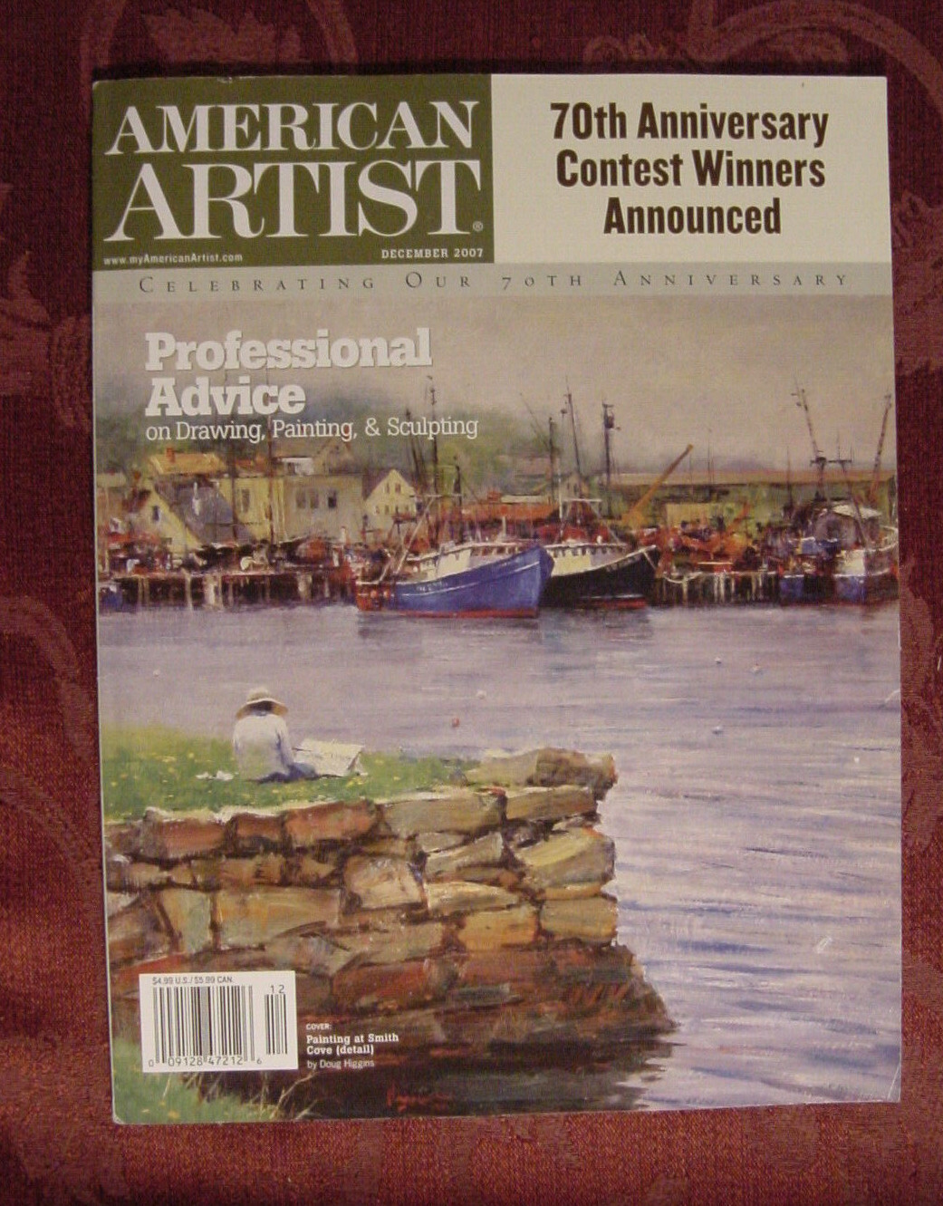 AMERICAN ARTIST Magazine December 2007 Doug Higgins John P. Smolko ...