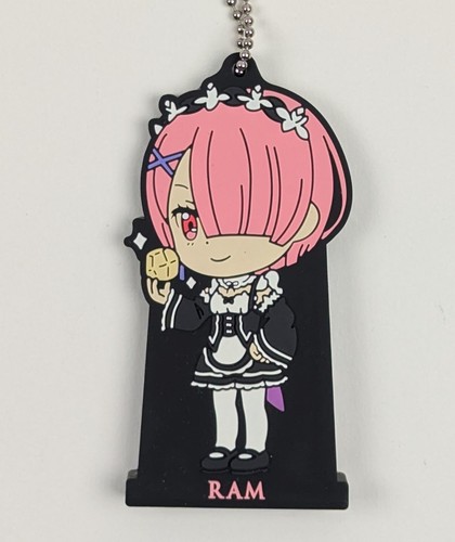 Re:Zero Ram Always With You Keychain Rubber Strap Banpresto | eBay
