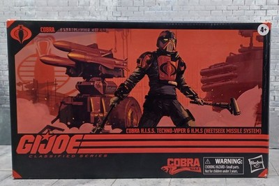 GI Joe Classified Cobra H.I.S.S. Techno-Viper & H.M.S 111 Figure Set ...