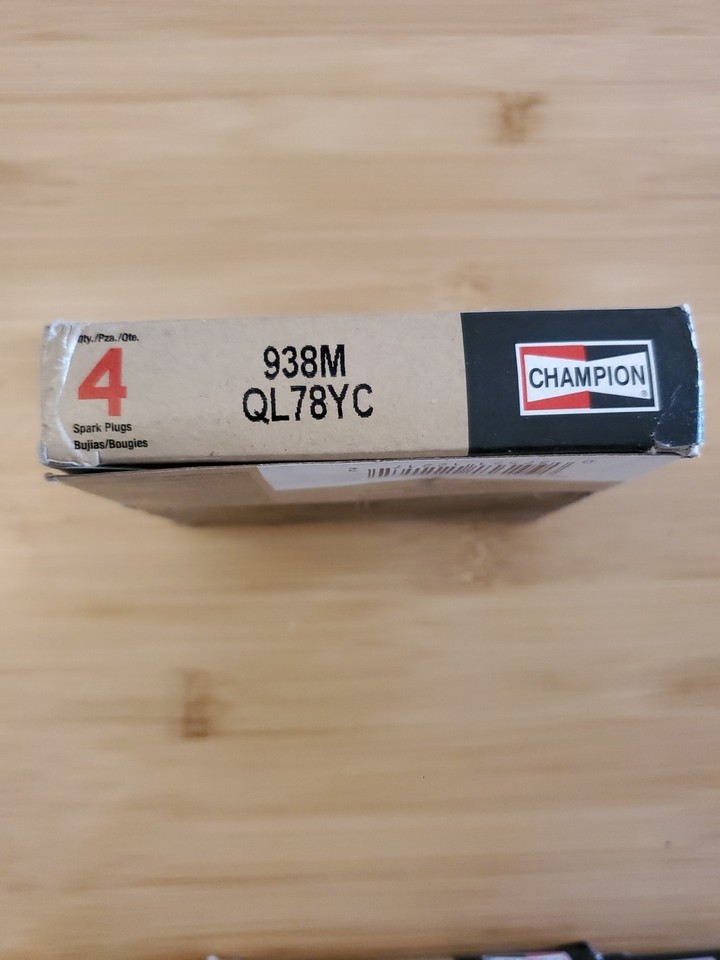Champion Copper Plus Marine Spark Plug QL78YC / 938M pack of 4 | eBay