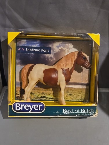 *READ*BREYER Best Of British Shetland Pony #9168 DAMAGED BOX. | eBay