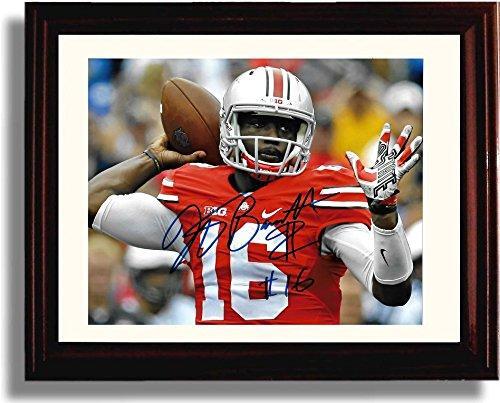 16x20 Gallery Frame Ohio State JT Barrett #16 Autograph Promo Print | eBay