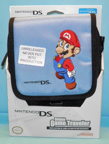 Nintendo DS Mario Deluxe Game Traveler Case Holder Bag Prototype | eBay