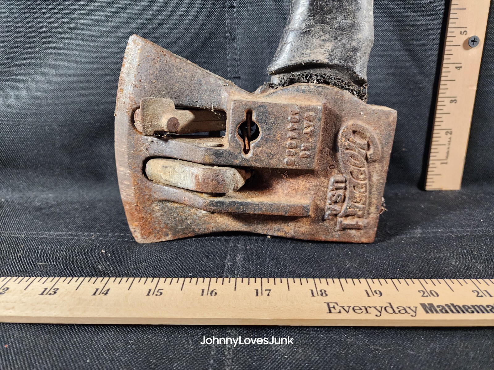 Vintage Chopper 1 Wood Splitting Maul Axe Great Shape Works Fibre Core ...