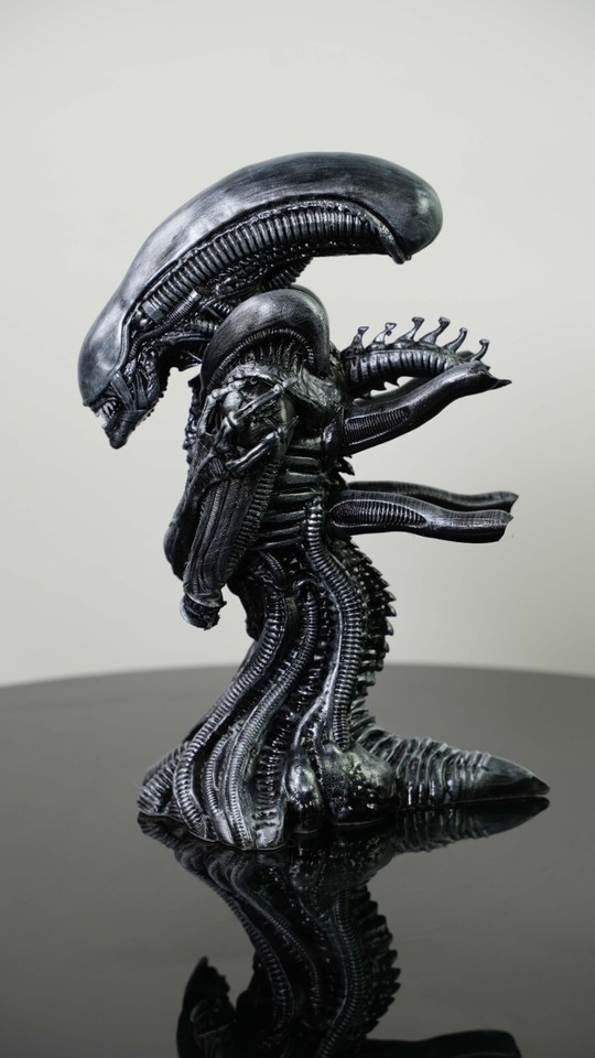 Alien Xenomorph Bust 3d printed and HAND PAINTED | eBay