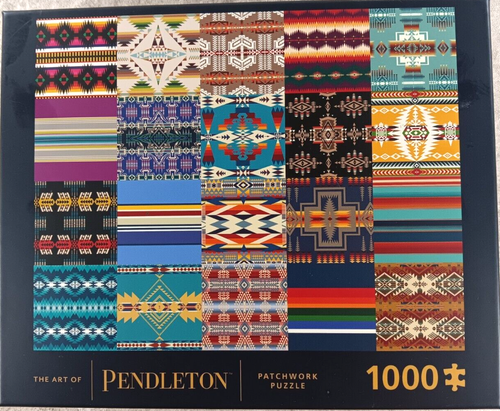 Art of Patchwork 1000 Piece Jigsaw Puzzle with Poster by Pendleton | eBay