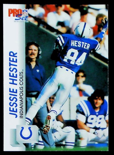 Jessie Hester 1992 Pro Set #525 Colts | eBay