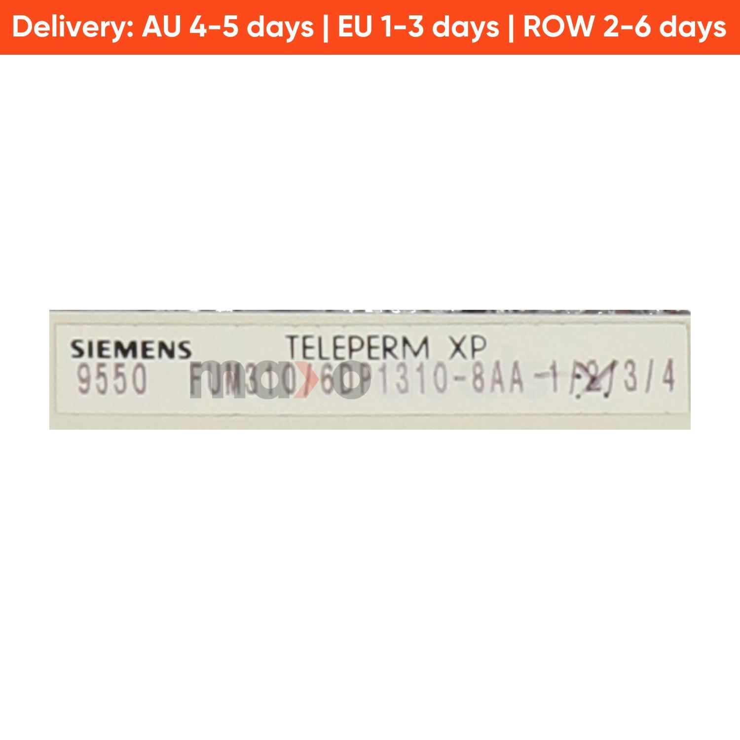 Siemens 6DP1310-8AA Teleperm Baugruppe Used UMP | eBay