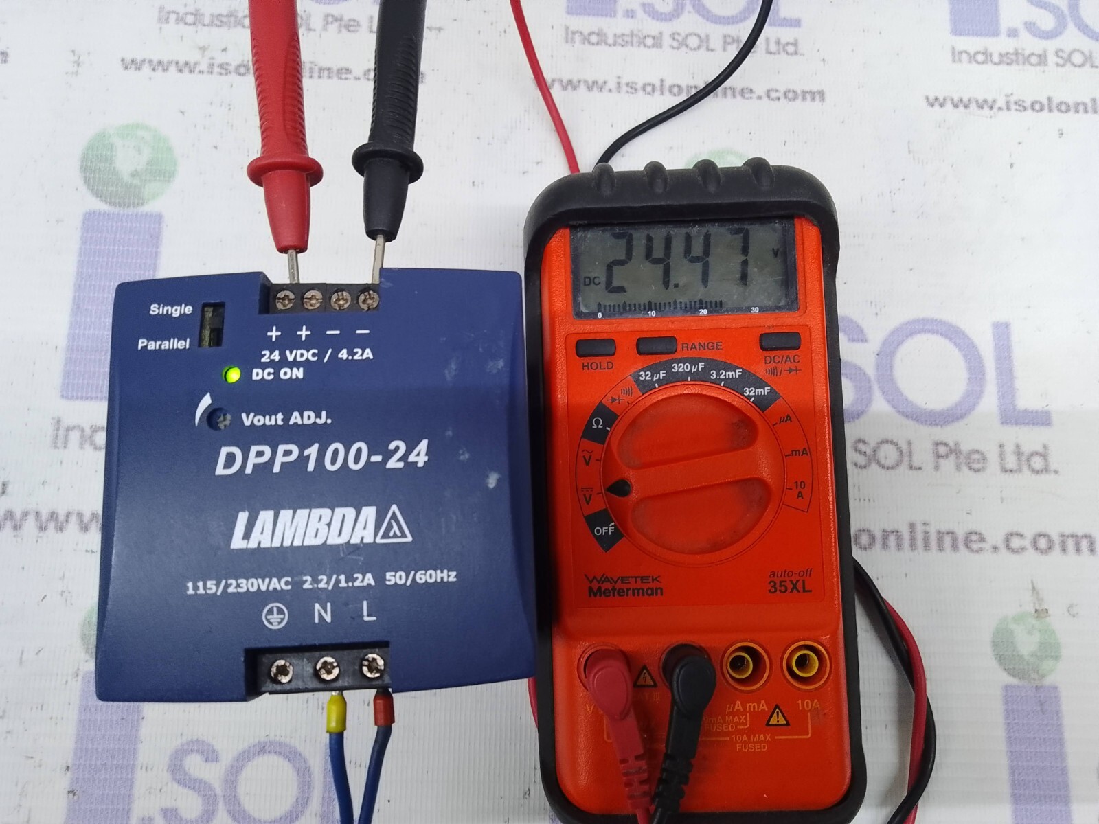 Lambda DPP100-24 Din Rail Power Supply DPP10024 | eBay