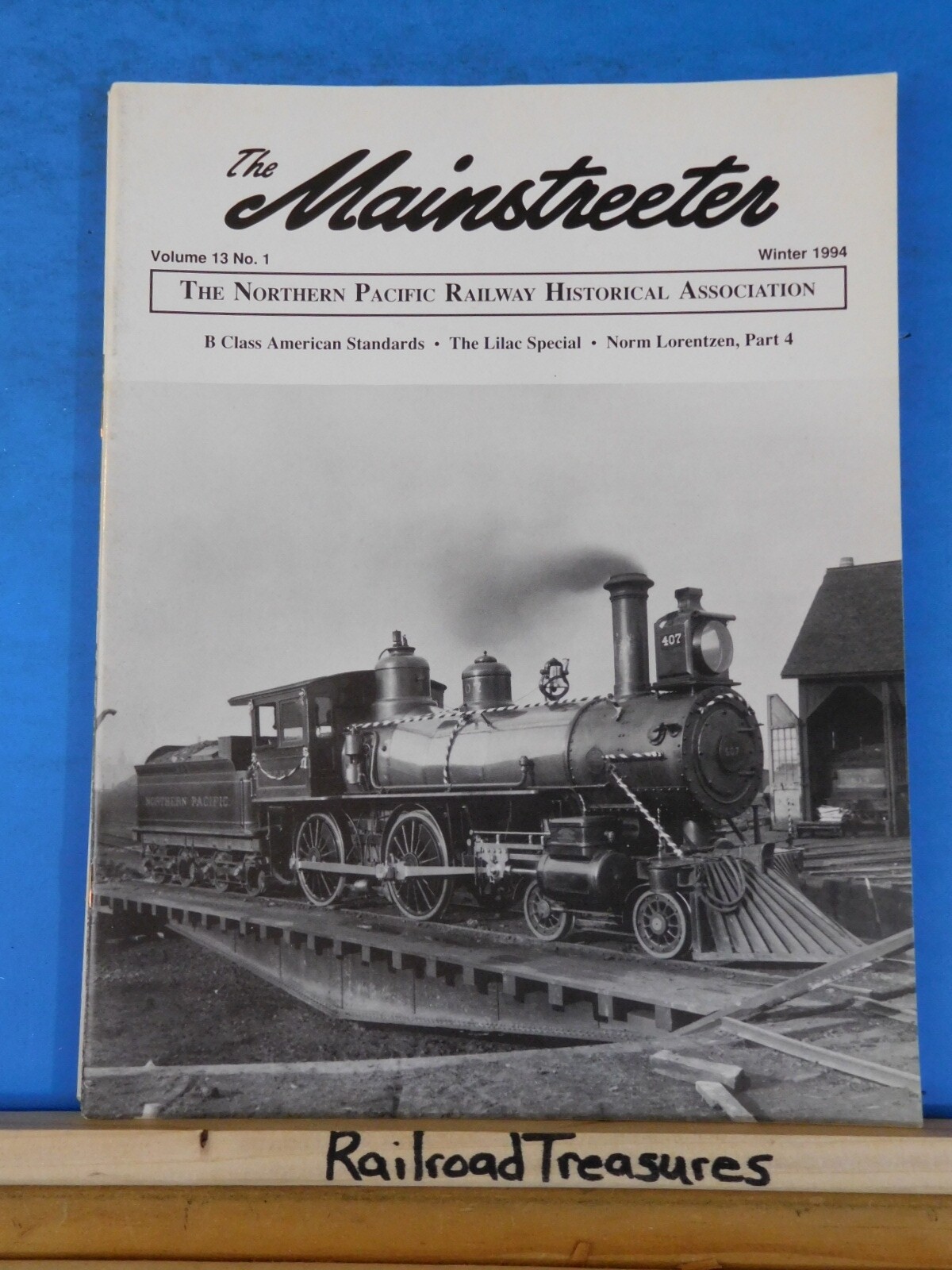 The Mainstreeter Northern Pacific Ry Historical Society Vol 13 #1 1994 ...