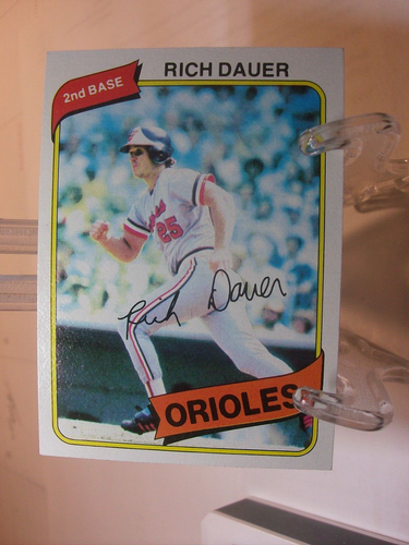 1980 Topps Baseball Card #102 Rich Dauer (94789) | eBay