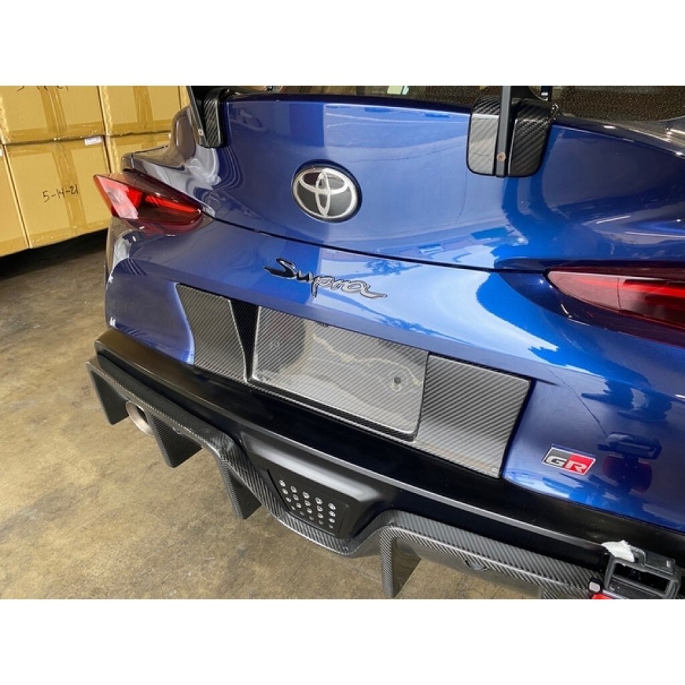 APR Performance Carbon Fiber License Plate Frame Backing for Toyota ...