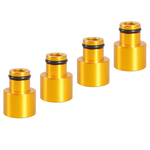 4Pcs Engine Fuel Injector Top Adapters Fit For Honda Civic Acura Del ...