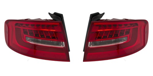 AUDI S4 SEDAN A4 WAGON 2013-2016 LED TAILLIGHTS TAIL LIGHTS REAR LAMPS ...