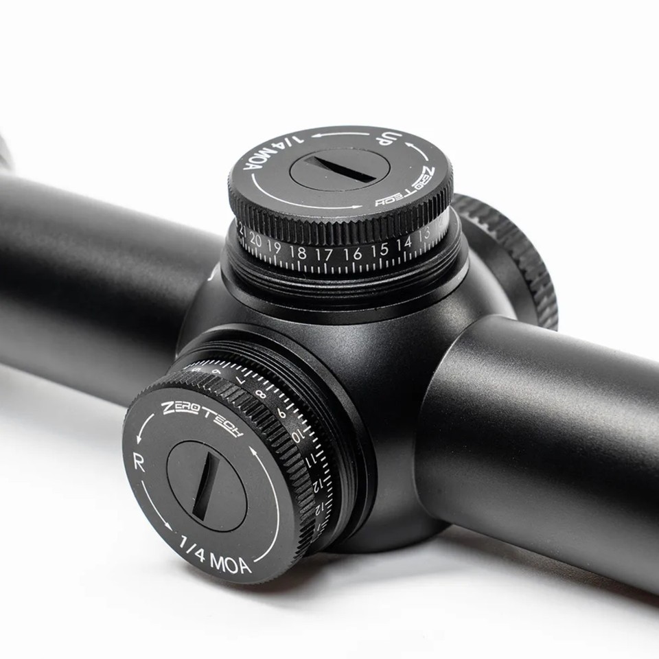 Zero Tech Optics Thrive HD 1-8x24 SFP Rifle Scope, G4 Illum. Reticle # ...
