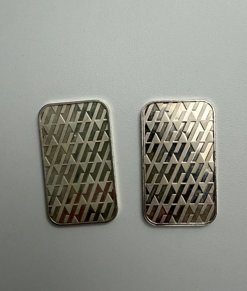 2No - 1 oz Silver Bar - Asahi Refining .999 Fine | eBay UK