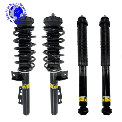 Full Set Front & Rear Shock Struts Assys w/o ADS Fit 2008-2016 Smart ...