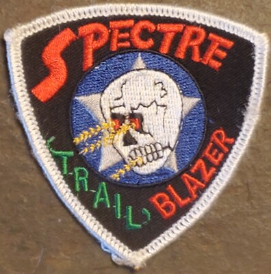 USAF AC-130H SPECTRE TRAIL BLAZER PATCH GUNSHIP US AIR FORCE STINGER ...