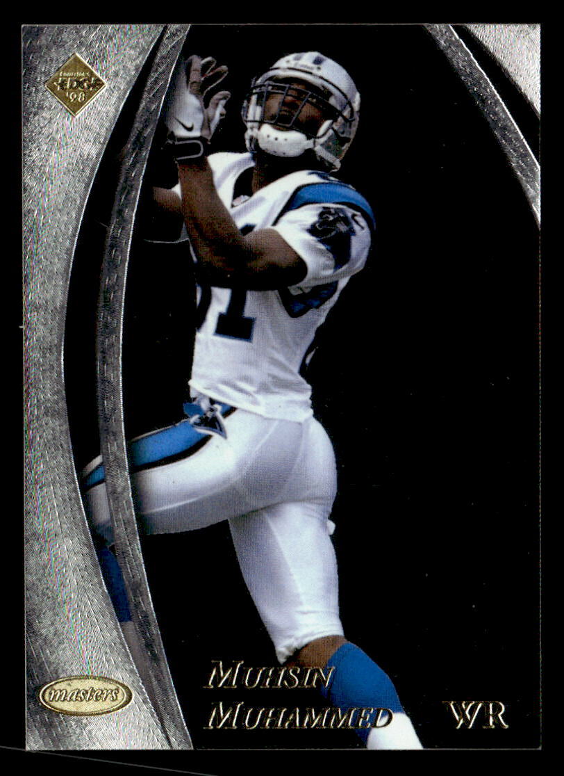 Muhsin Muhammad 1998 Collector's Edge Masters Card #31 Carolina ...