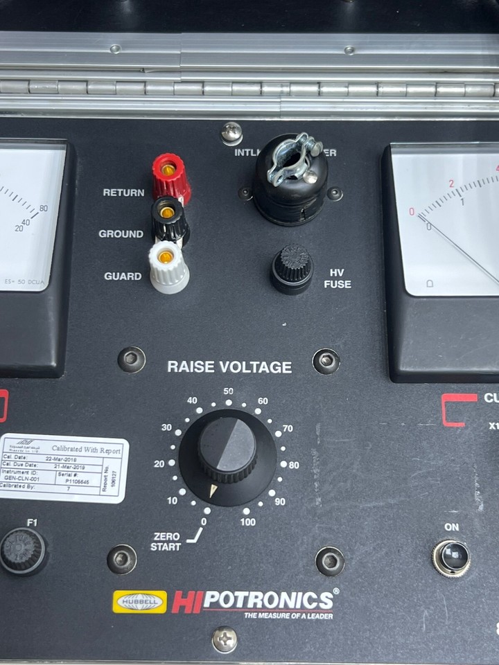 Hipotronics 880PL-10mA-A 80 kV DC Hipot Tester. 10 mA. | eBay