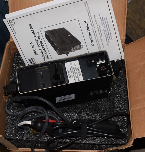 MCDOWELL MRC-82A IPAC RADIO AC DC BATTERY POWER SUPPLY CHARGER PRC-113 ...