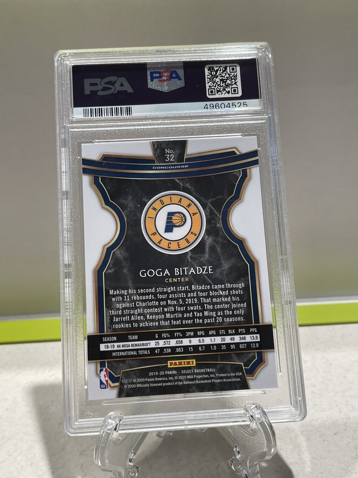 Goga Bitadze 2019 Panini Select Rookie Card No. 32 Gem MT 10 | eBay