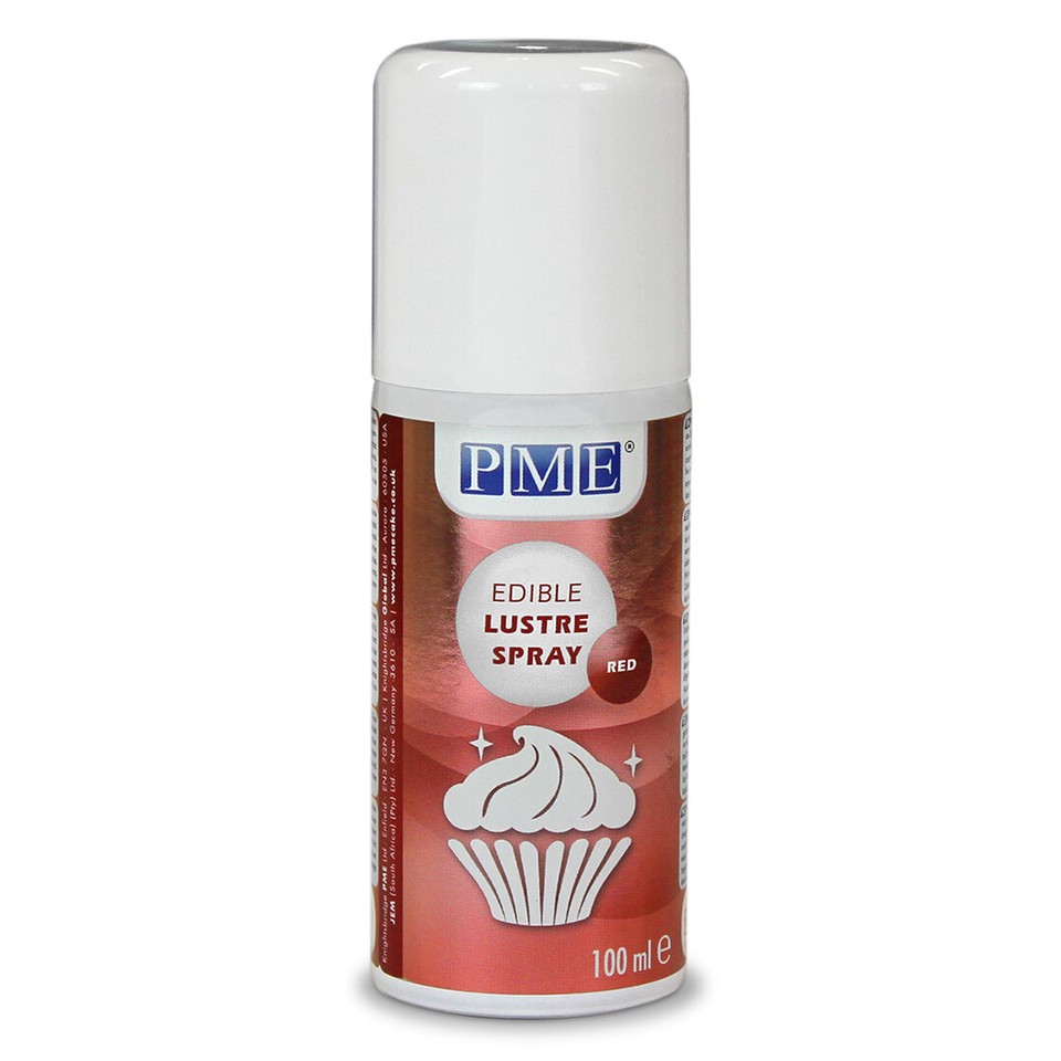 PME Lustre Spray Edible 100ml Glaze Cake Decorating Sugarcraft Icing ...