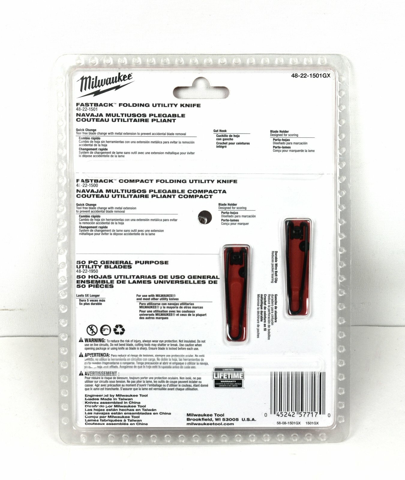 [Home Depot] YMMV - $19.98 Milwaukee Fastback Flip Utility Knife 2 ...