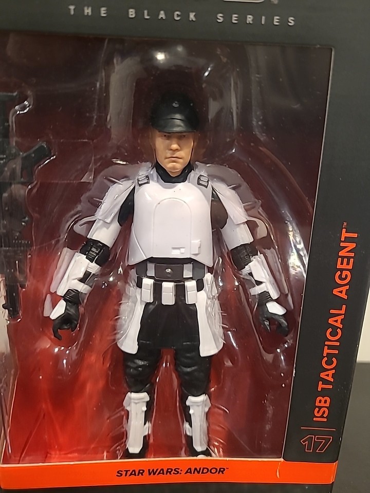 NEW Star Wars The Black Series ISB Tactical Agent Andor Figure Target ...