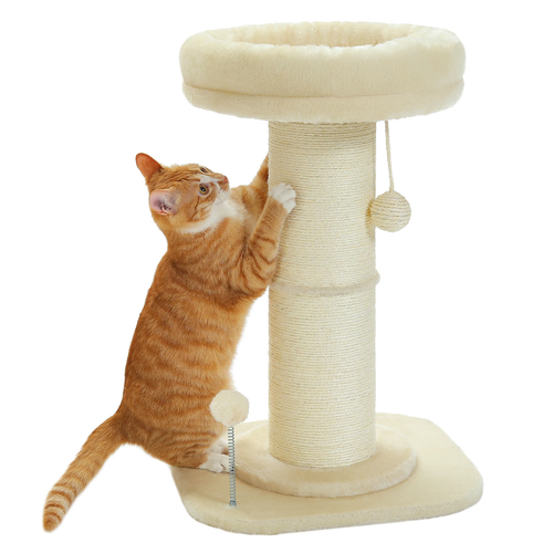 Flower Small Cat Tree Cat Scratching Post for Indoor with Super Thick ...